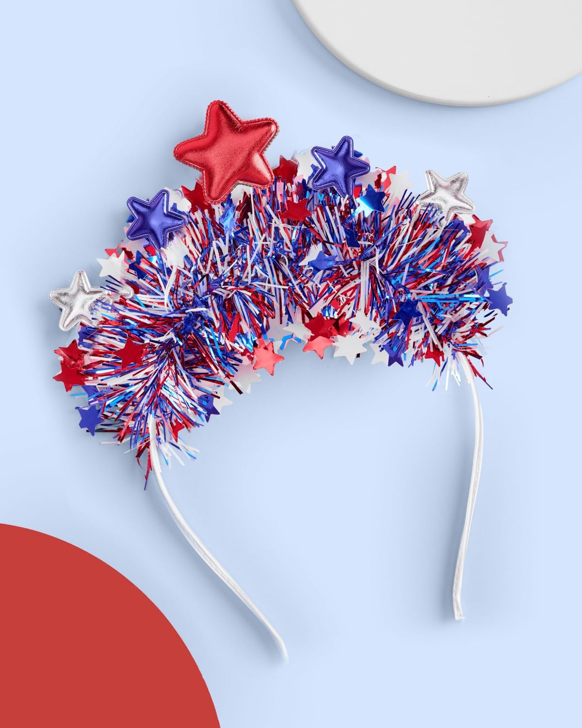 DASAW-Happy Fourth of July Star Headband | USA Party Favors, American ...
