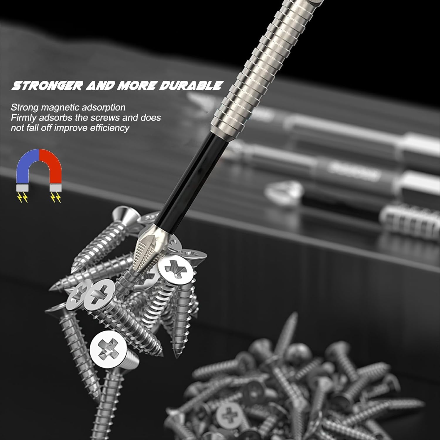 DASAW-High-Magnetic Screwdriver Drill Bit Set - Strong Magnetic ...