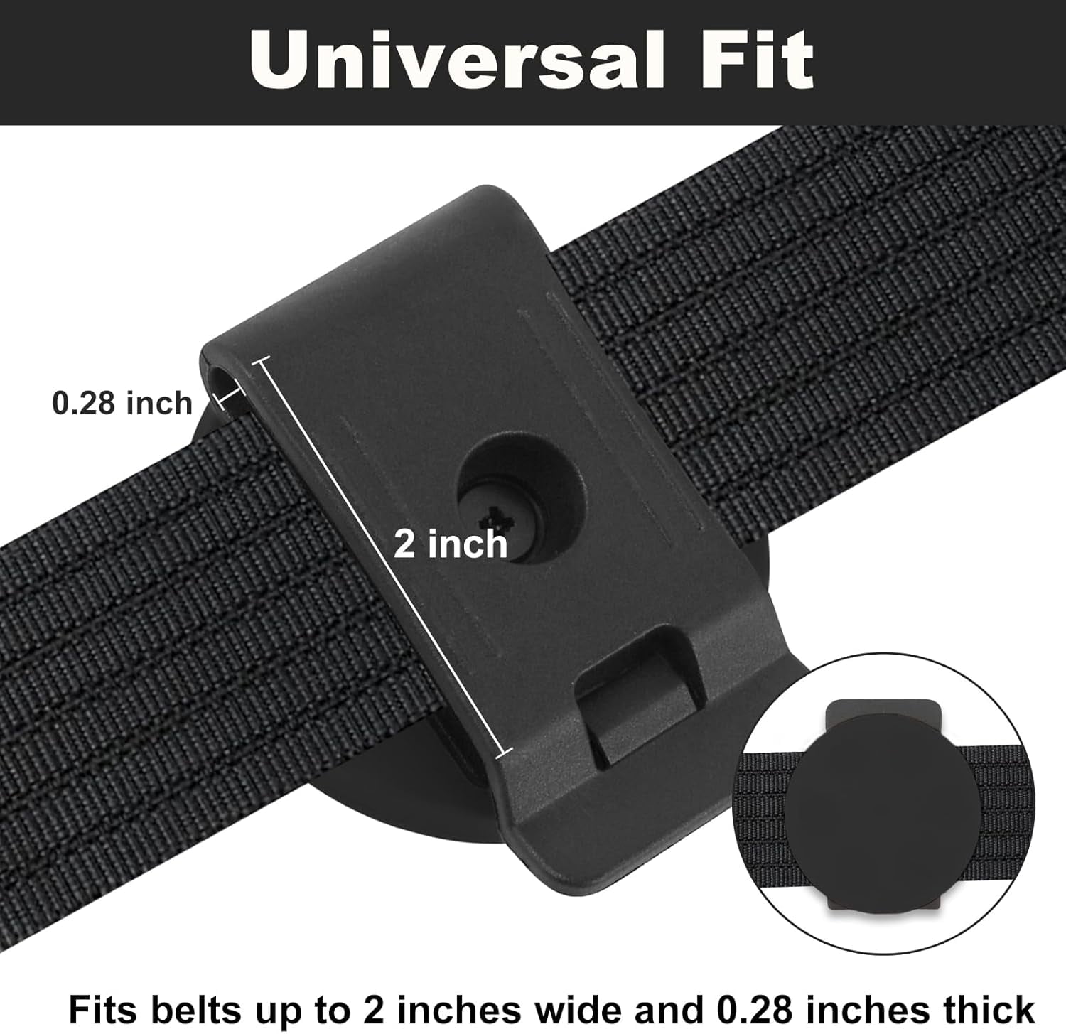 DASAW-Magnetic Belt Clip Tool, 2-Inch Magnetic Tool Holder for Belt ...