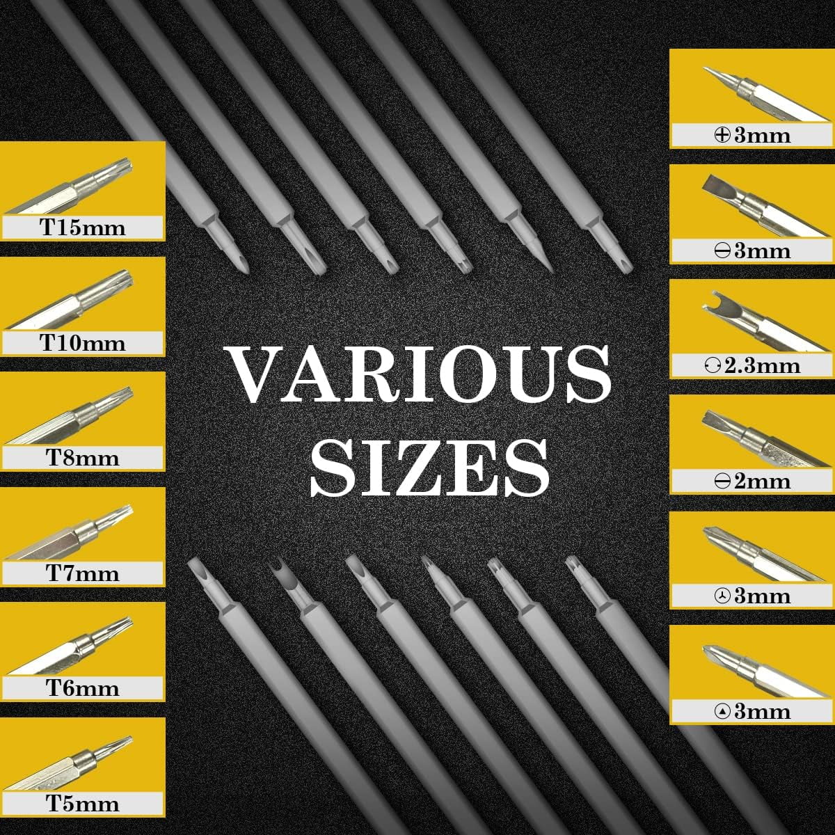 DASAW-Premium 6-In-1 Mini Screwdrivers Set, Small Screwdriver Sets ...