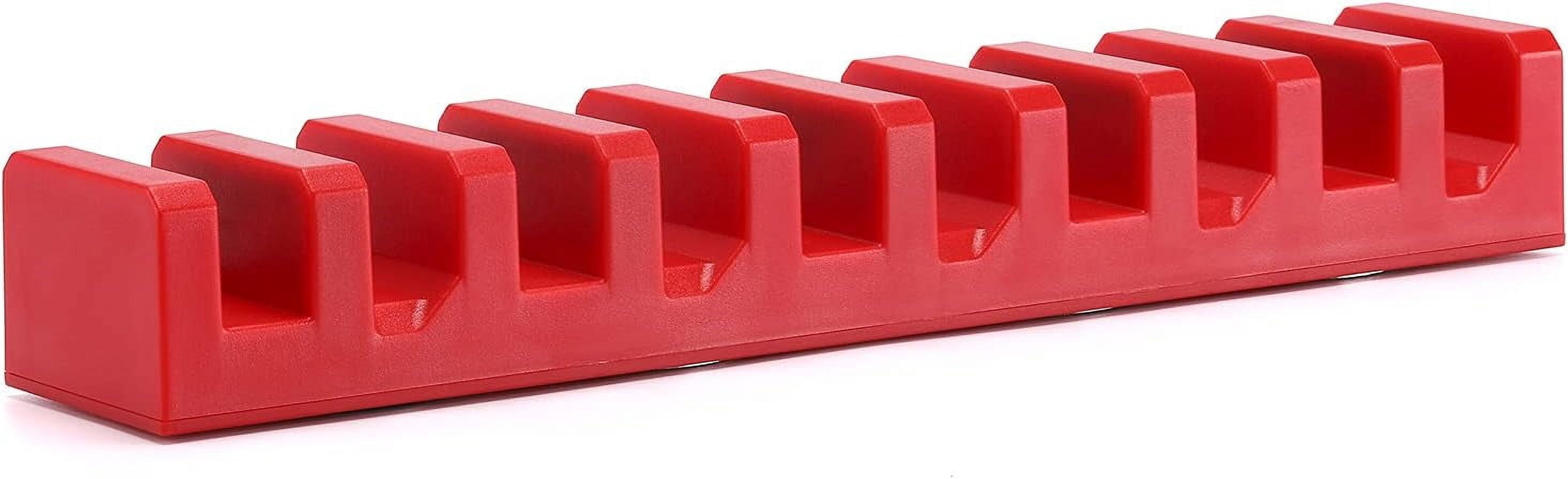DASAW-Red Magnetic Plier/Wrench Holder, Tool Organizer, 10 Plier ...