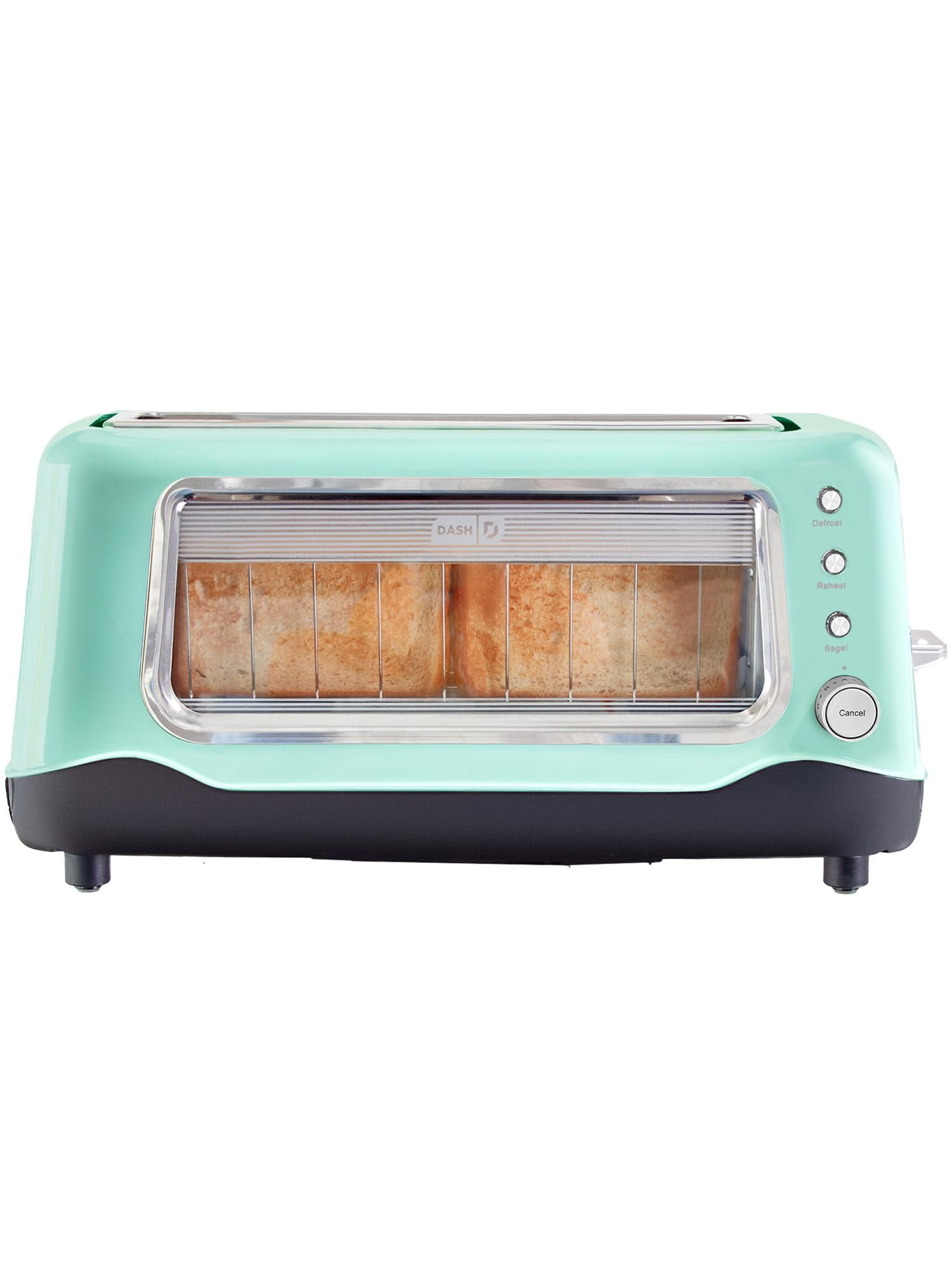 DASH Clear View Toaster - Compact Design with 7 Browning Levels & Clear ...