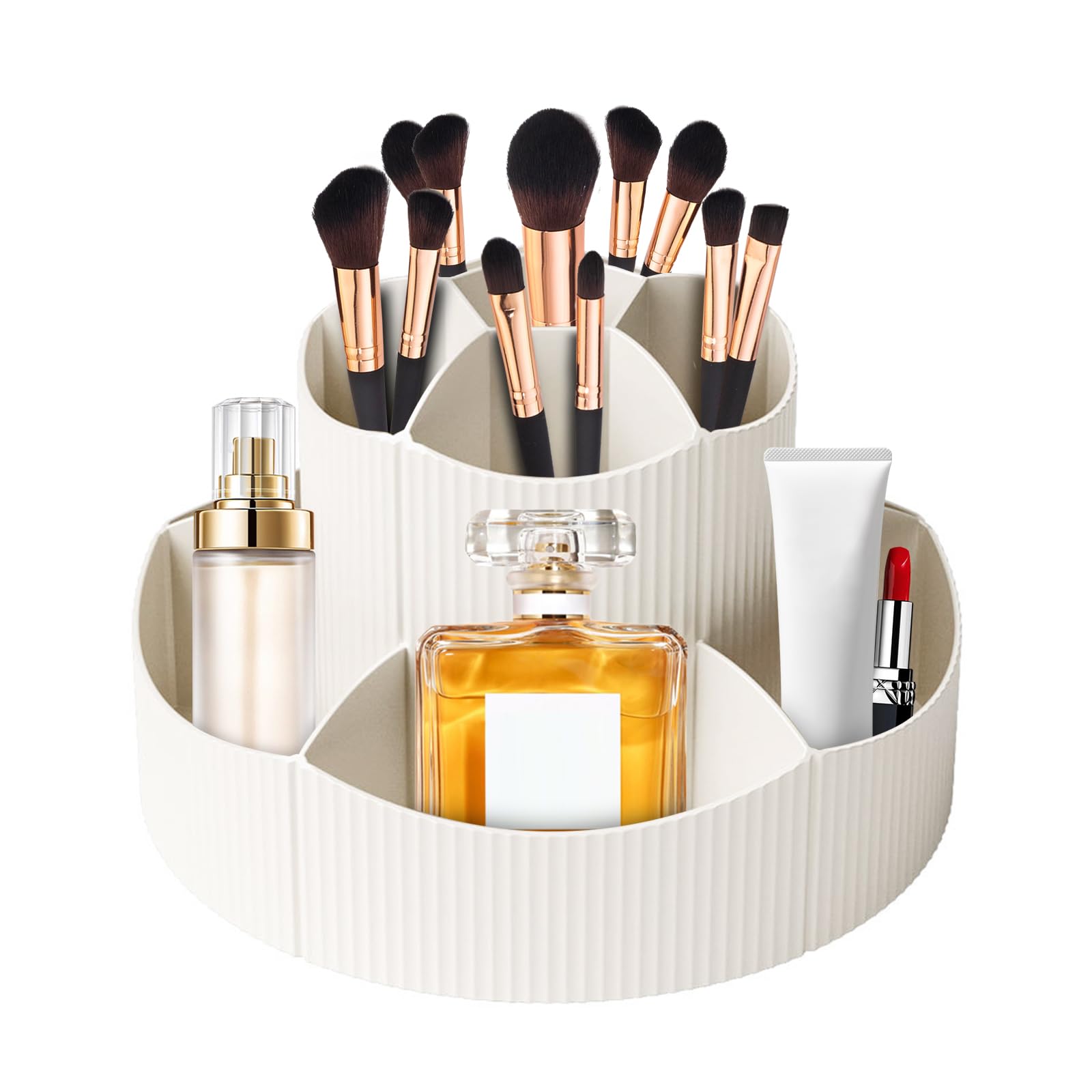 DASITON 360° Rotating STF9 Brush Holder Organizer,Large Capacity ...