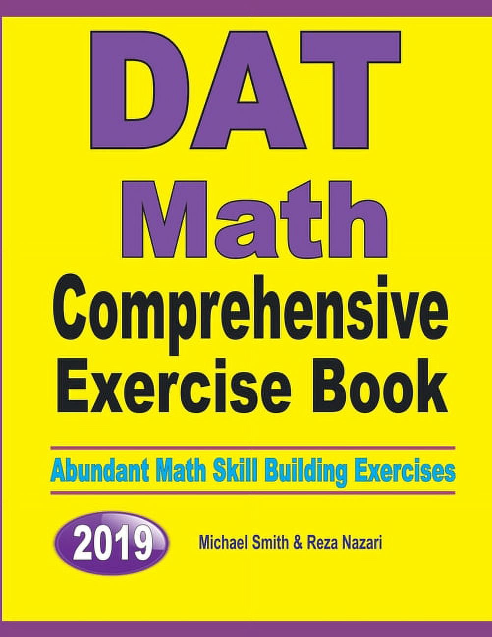 DAT Math Comprehensive Exercise Book: Abundant Math Skill Building ...