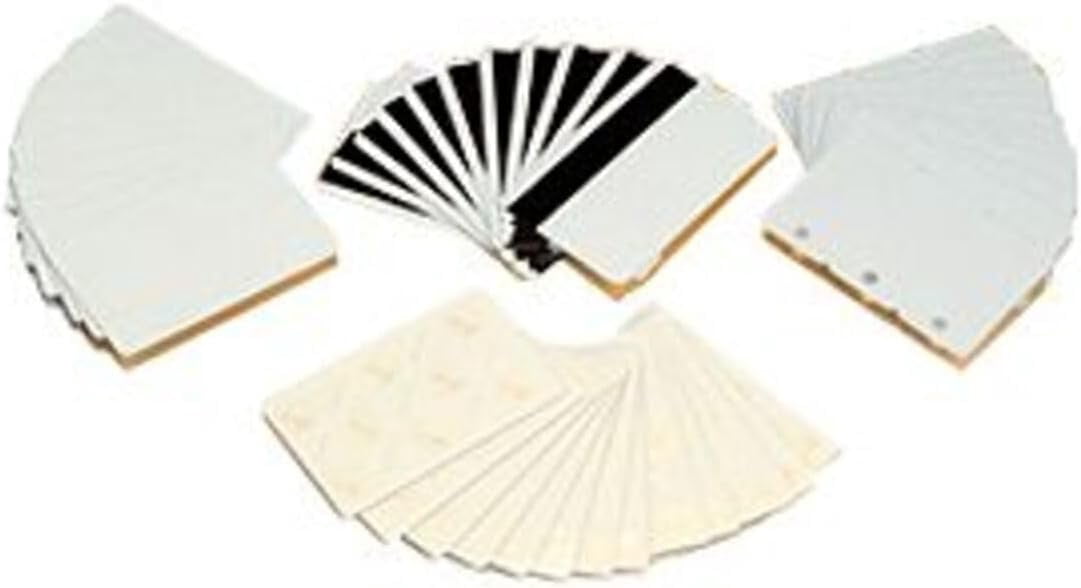 DATACARD GROUP, CONSUMABLES, CARD, STICKICARD ADHESIVE BACK CARD ...