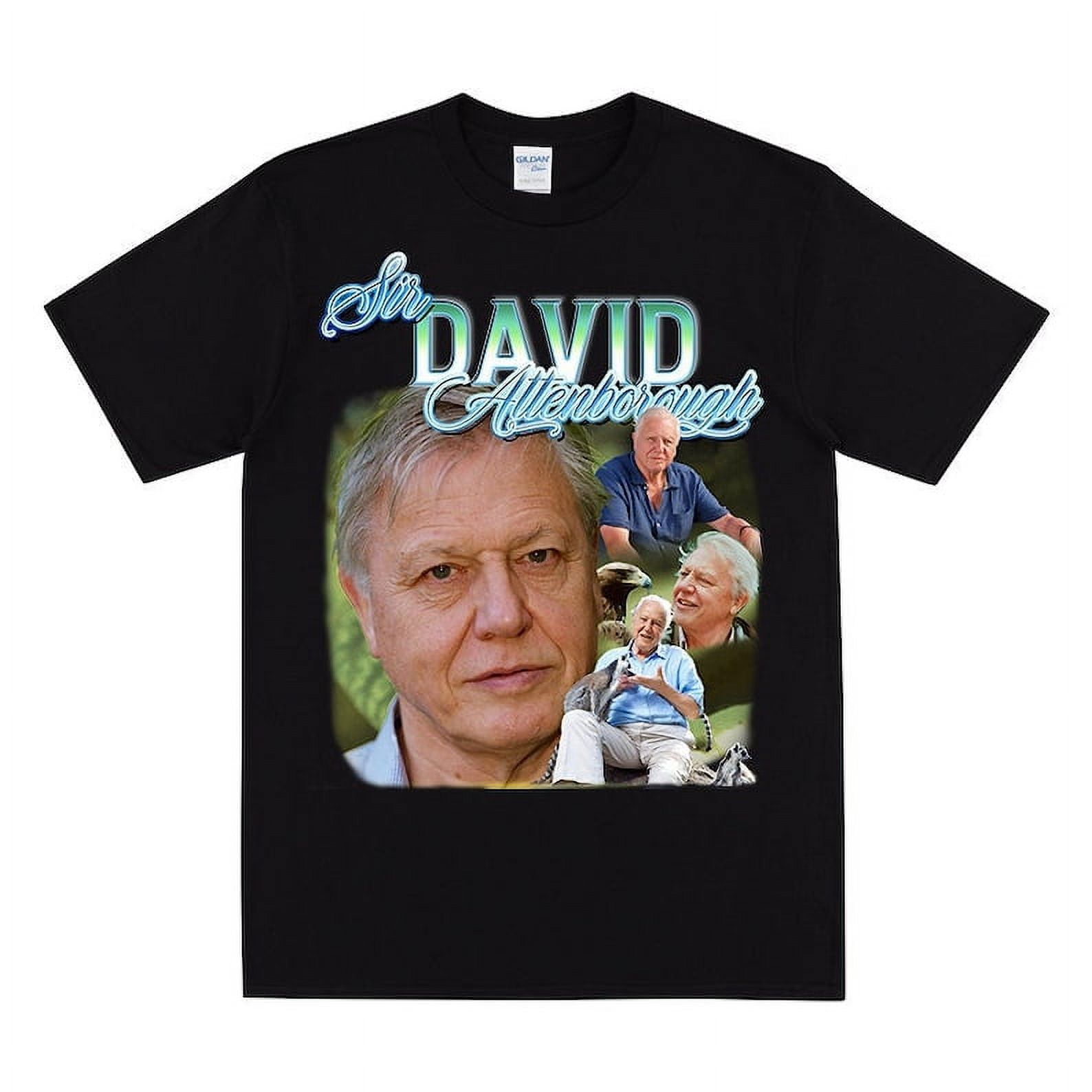 DAVID ATTENBOROUGH Homage T-shirt, Animal Themed Tee, You Are A Rare ...