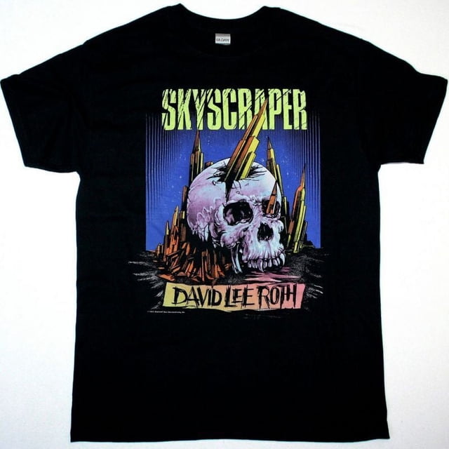 DAVID LEE ROTH SKYSCRAPER WORLD TOUR NEW BLACK T-SHIRTChristmas Gift ...