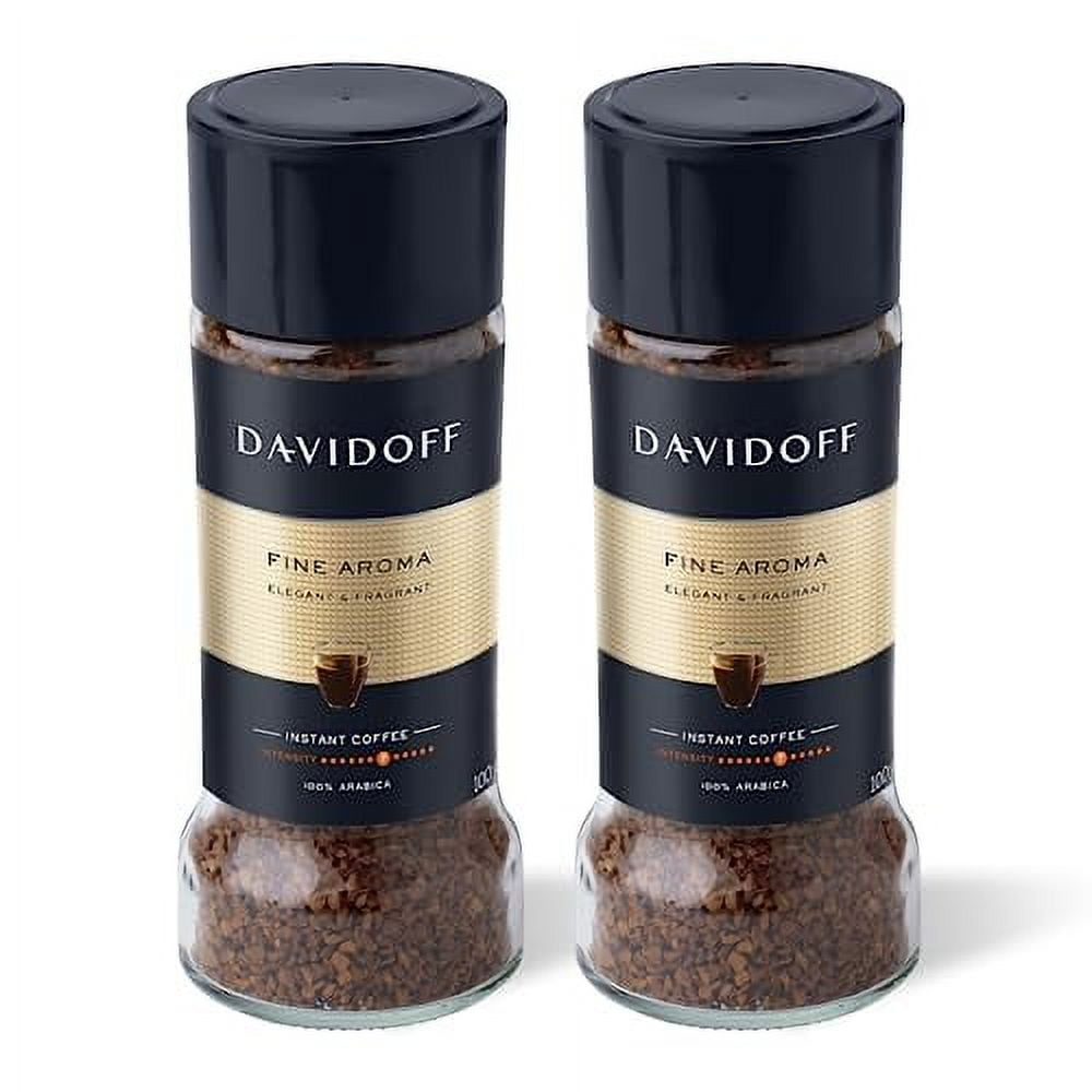 DAVIDOFF Fine Aroma Instant Coffee - Elegant and Fragrant - Medium Body ...