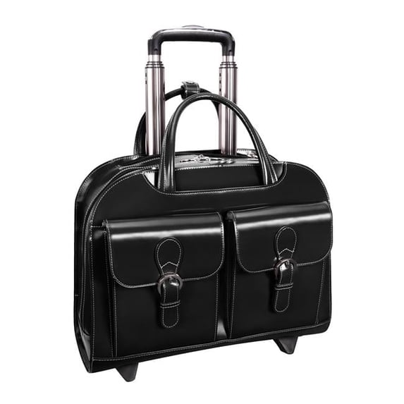 DAVIS - Black - Wheeled Ladies Laptop Case: Laptops - Walmart.com