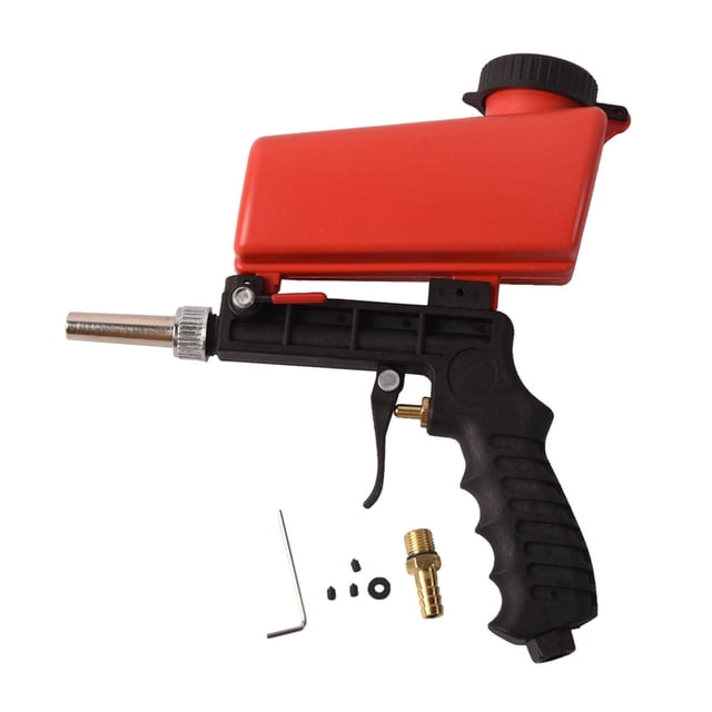 DAWOT 1/4"Air Sandblasting Gun, Sandblasting Gun Spray Tool, Nozzle ...