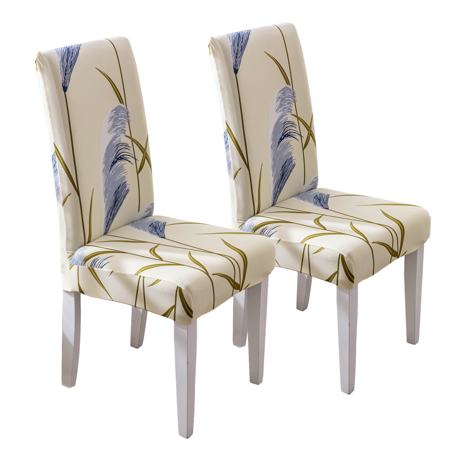 DAWOT Chair Protector Cover Slipcover Pack of 2, 4, 6 Thick Stretch ...
