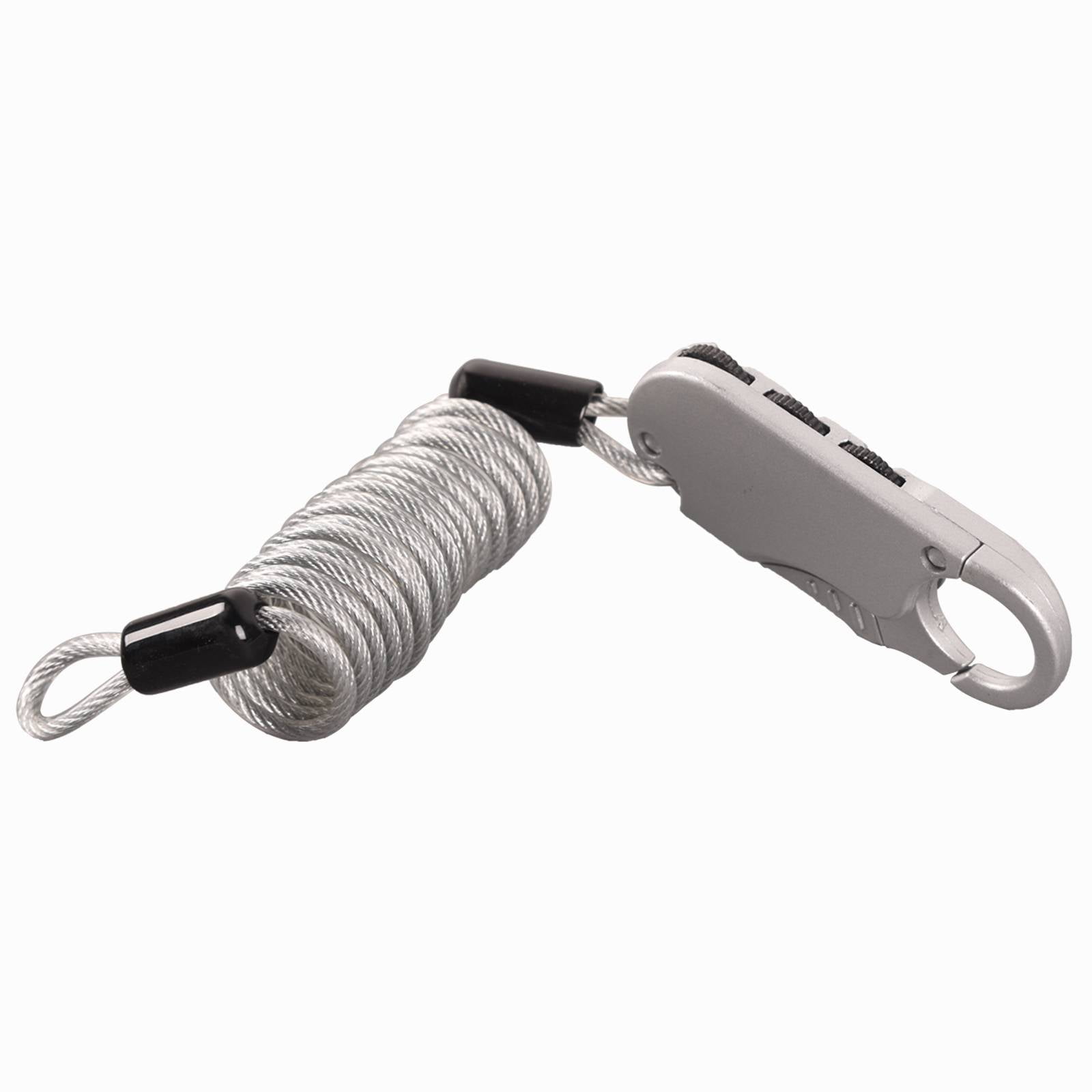 DAWOT Helmet Lock, Helmet Bike/Motorcycle Lock Cable Anti-Theft Bicycle ...