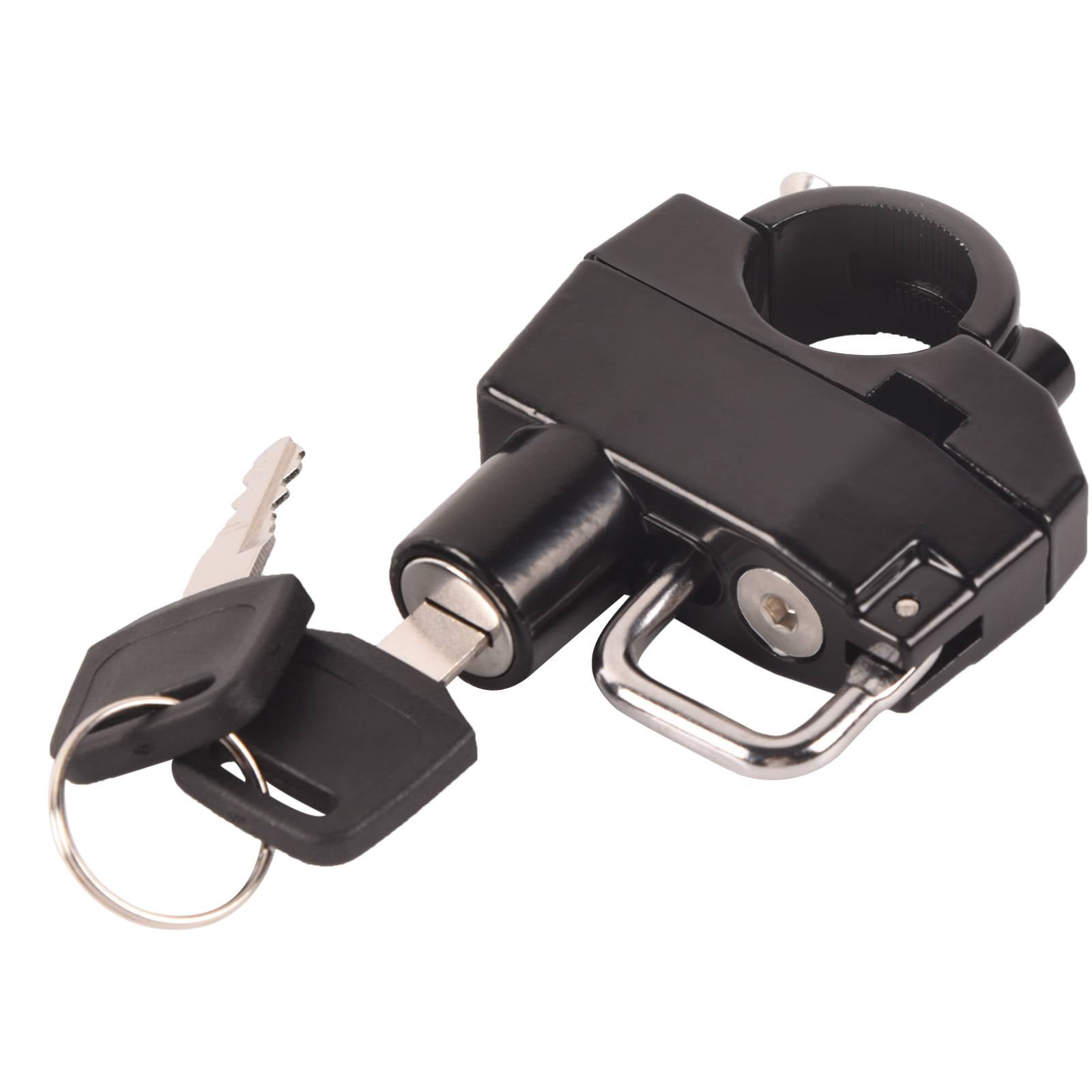 DAWOT Motorcycle Helmet Lock with 2 Keys Waterproof Tamper-Proof Helmet ...