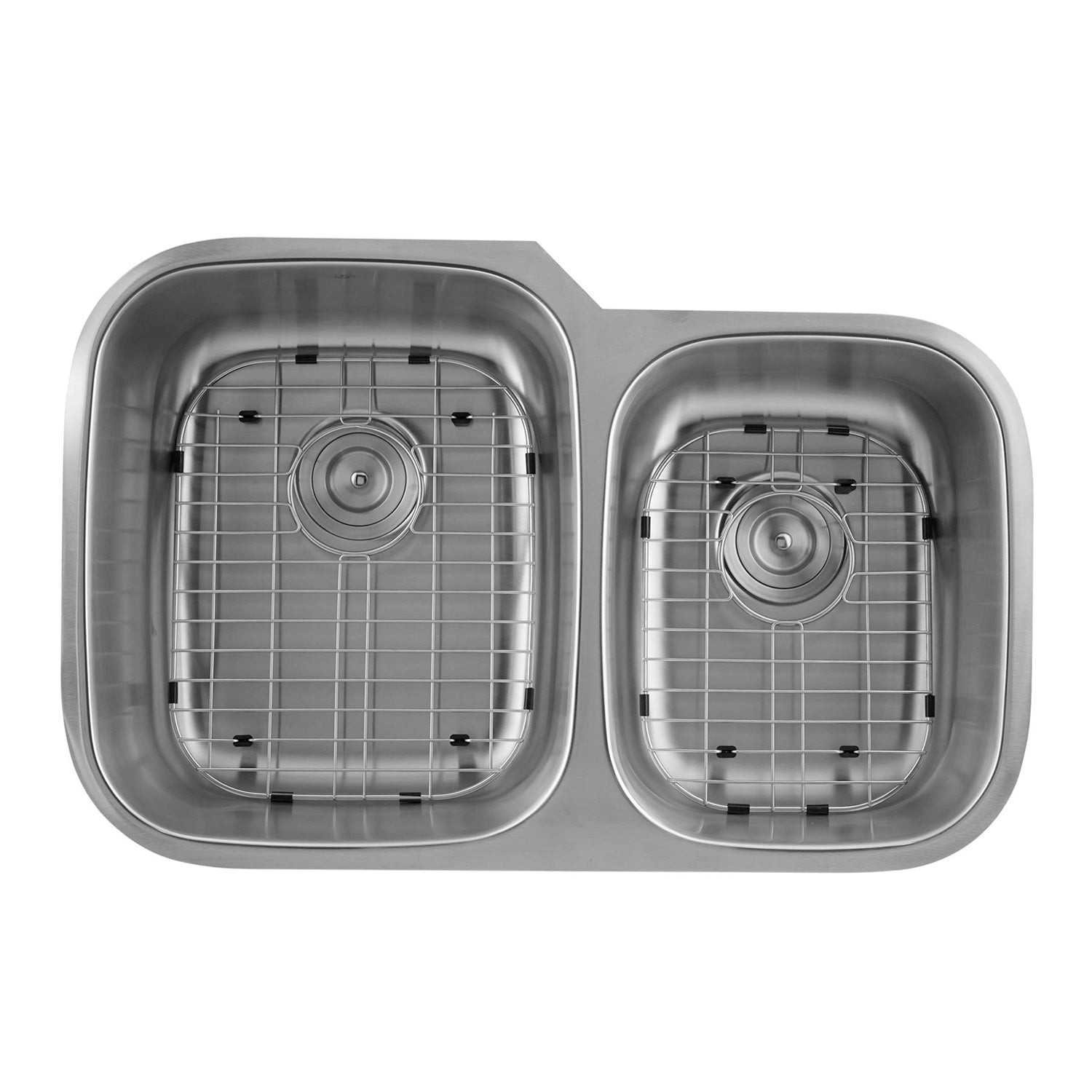 DAX 60/40 Double Bowl Undermount Kitchen Sink - Walmart.com