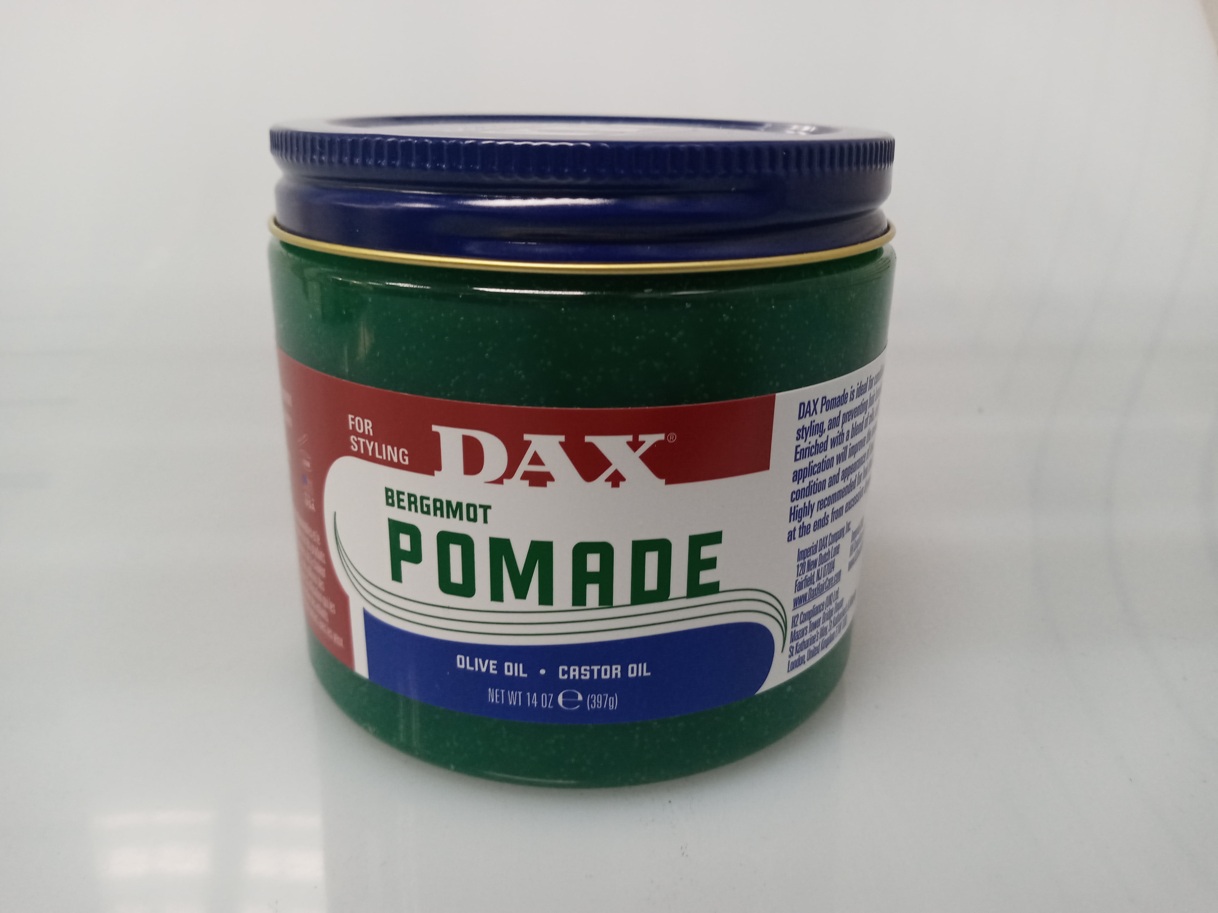 DAX Bergamot Pomade 14 OZ - (Pack of 2) - Walmart.com