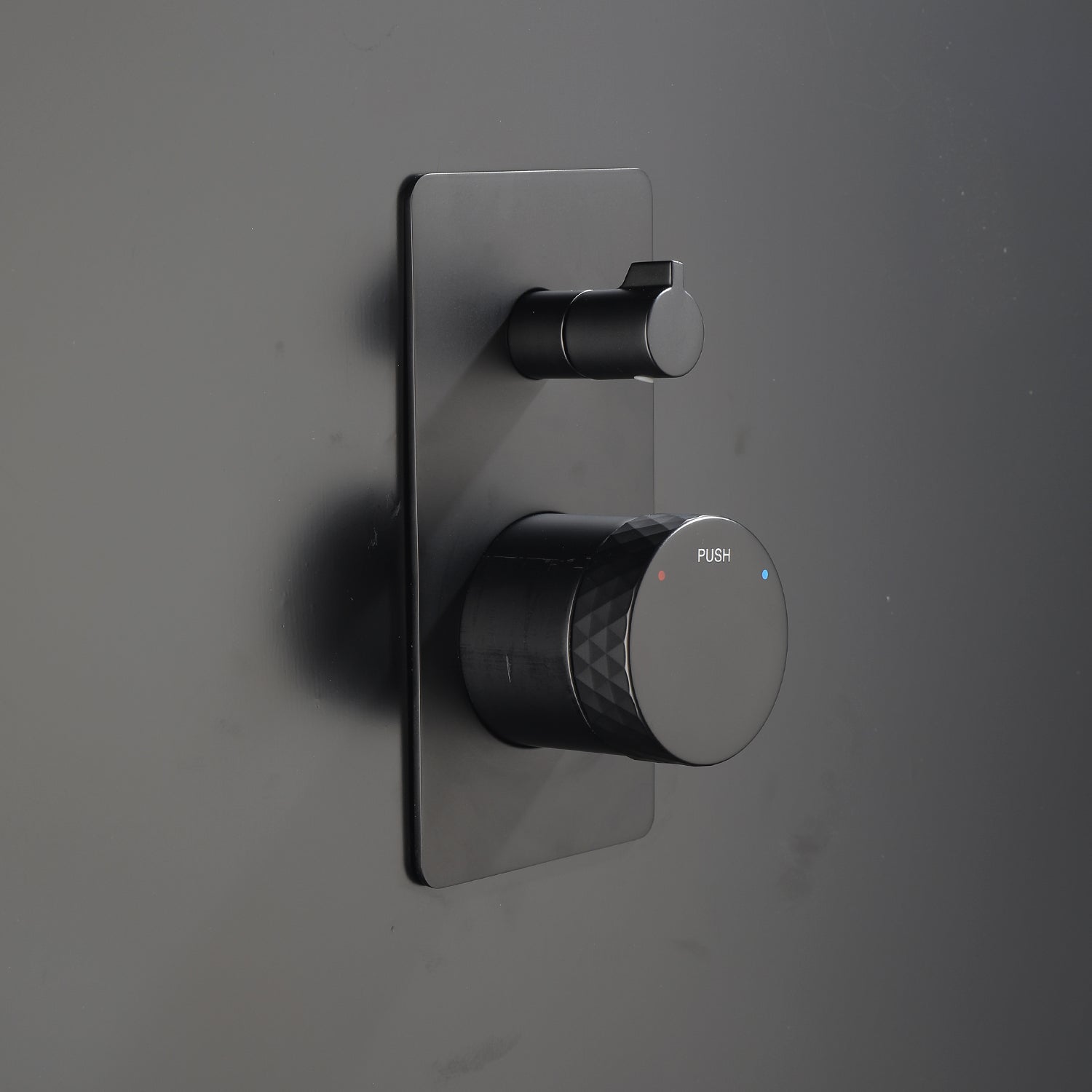DAX Brass Round Shower Valve with 2 Functions, Matte Black - Walmart.com