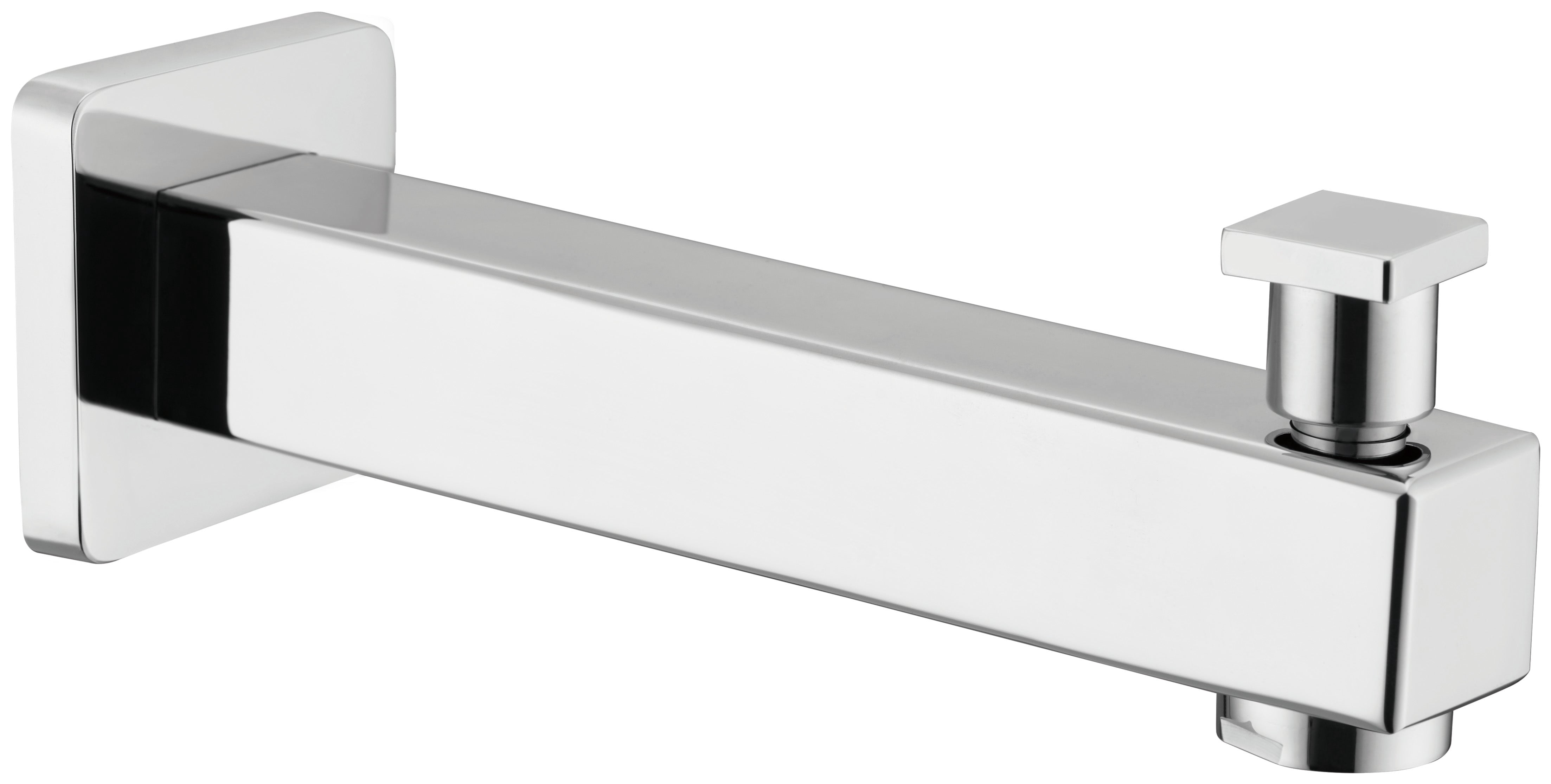 DAX Brass Square Spout with Diverter, Brushed Nickel - Walmart.com