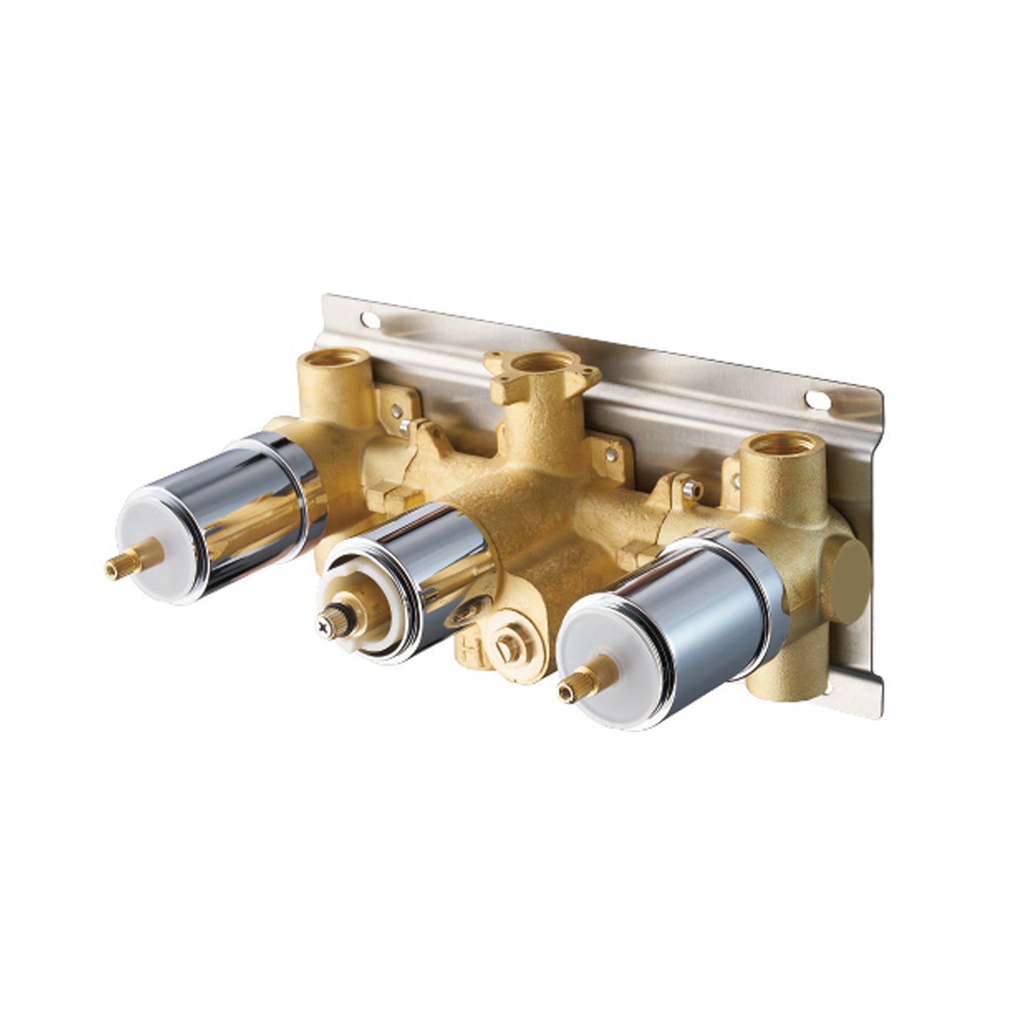 DAX Concealed Valve Thermostatic Mixer With 4 Function Diverter ...