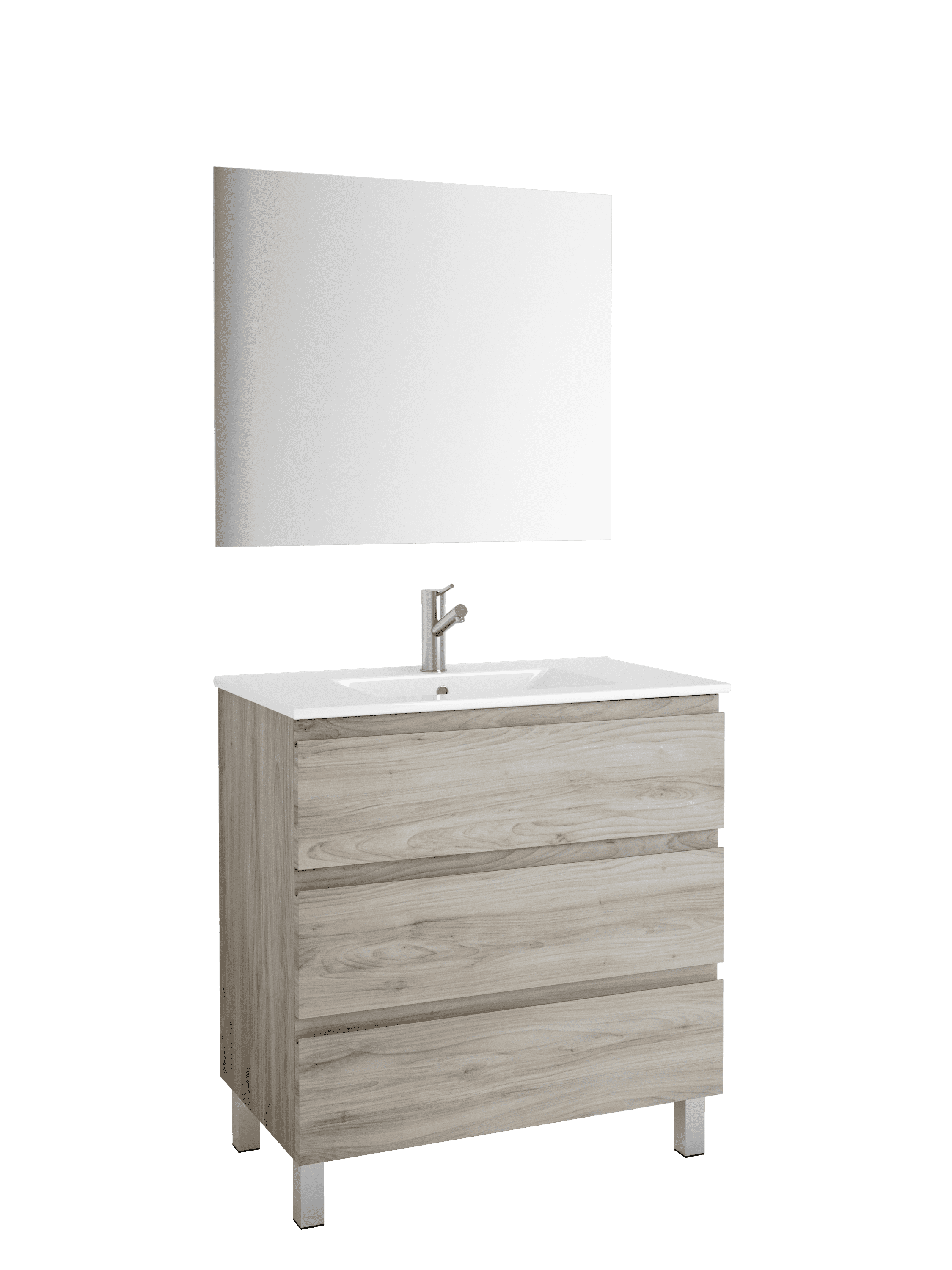 DAX Costa Engineered Wood Single Vanity Cabinet, 36", Pine - Walmart.com