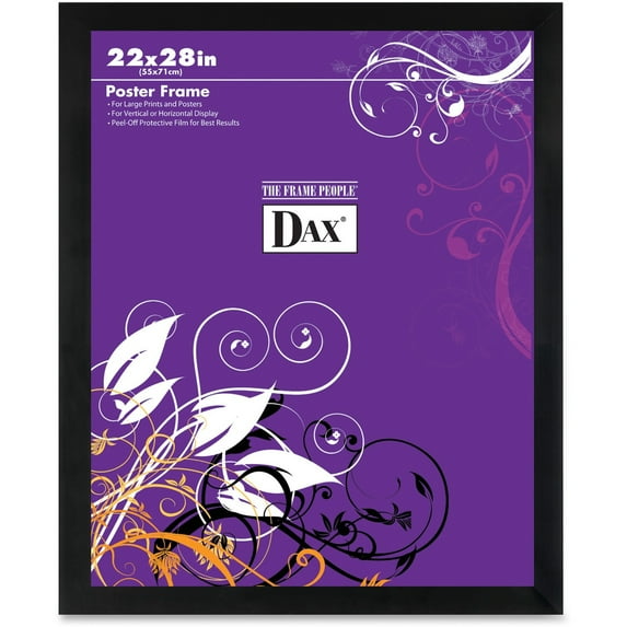 DAX, DAX286322X, Square Black Poster Frame, 1 Each, Black - Walmart.com
