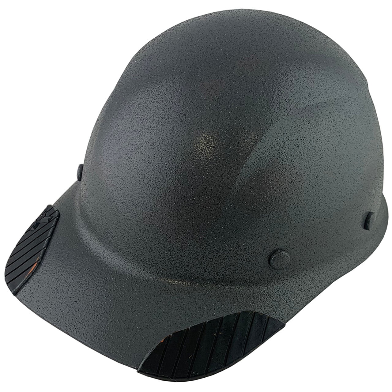 DAX Fiberglass Composite Hard Hat - Cap Style Textured Gunmetal Gray ...