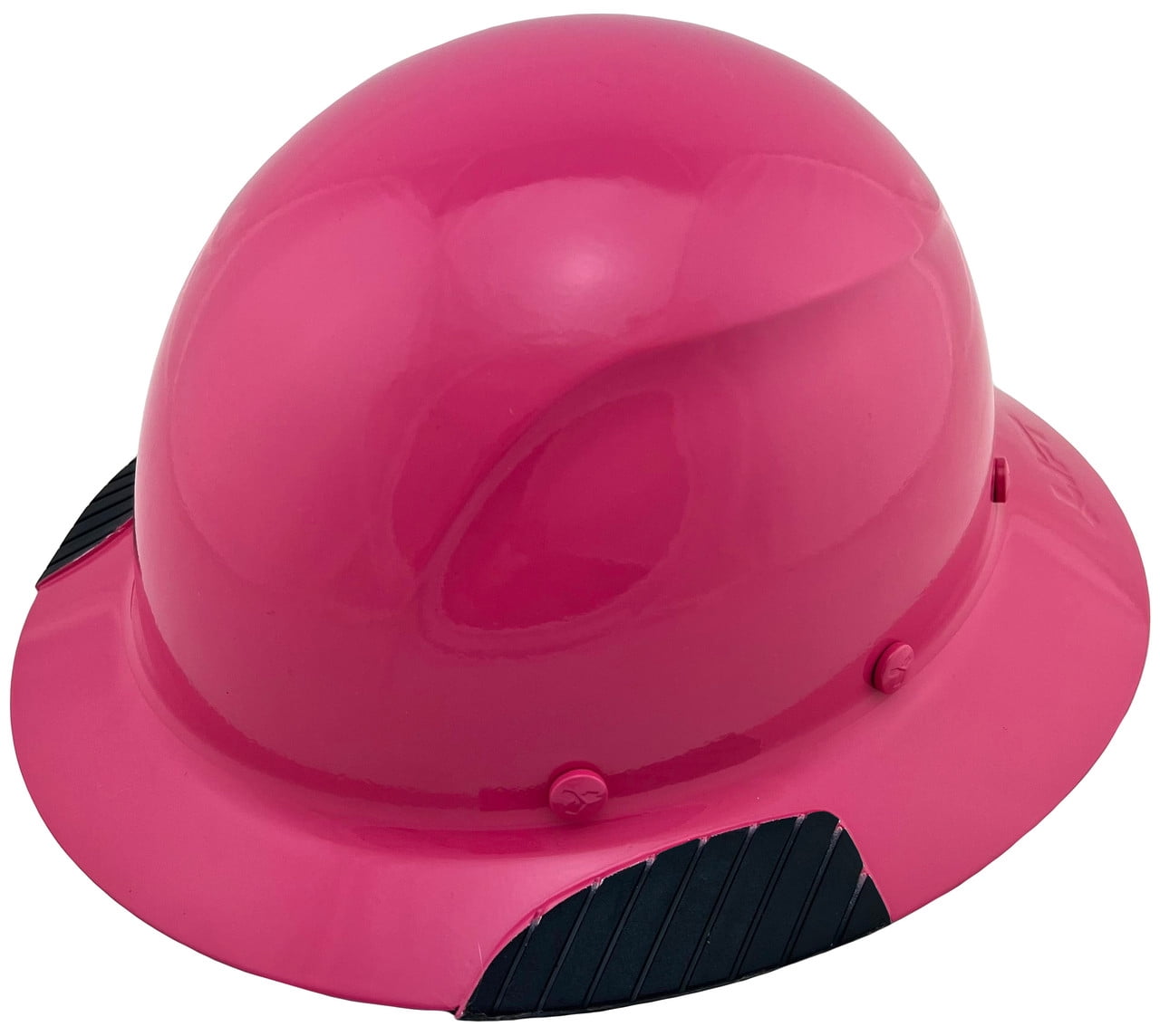 DAX Fiberglass Composite Hard Hat - Full Brim Hot Pink with Tote ...