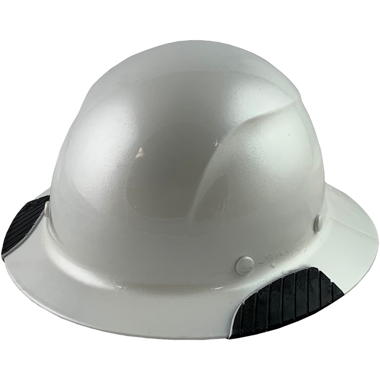 DAX Fiberglass Composite Hard Hat - Full Brim Pearl White - Walmart.com