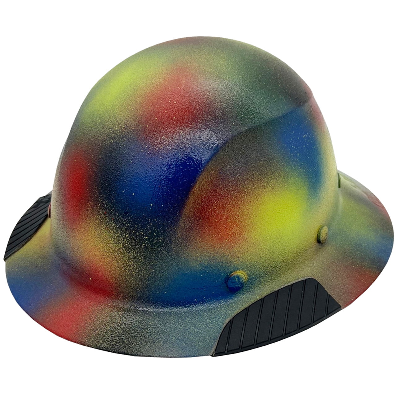 DAX Fiberglass Composite Hard Hat - Full Brim Textured Paintball Camo ...