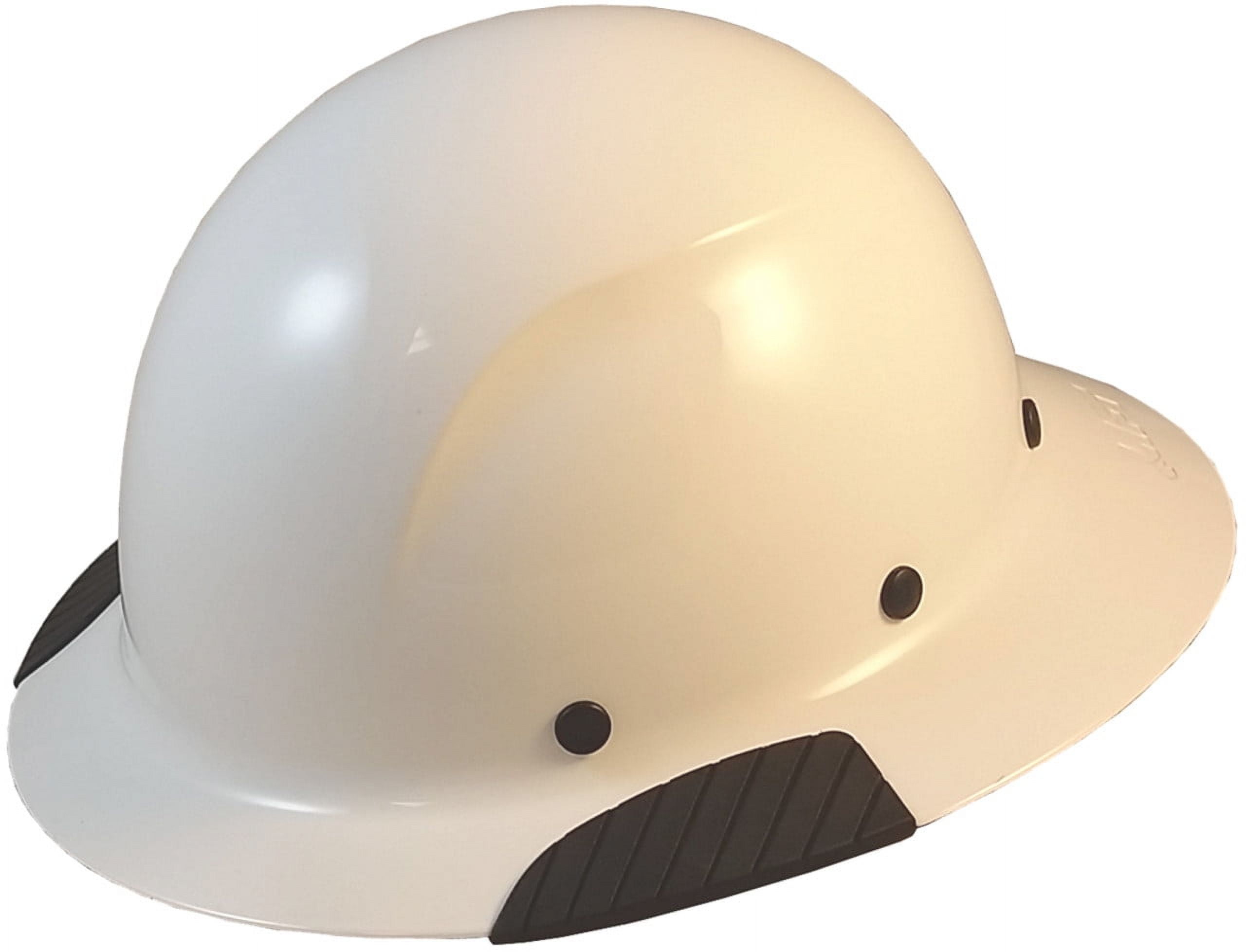 DAX Fiberglass Composite Hard Hat with Tote- Full Brim White - Walmart.com
