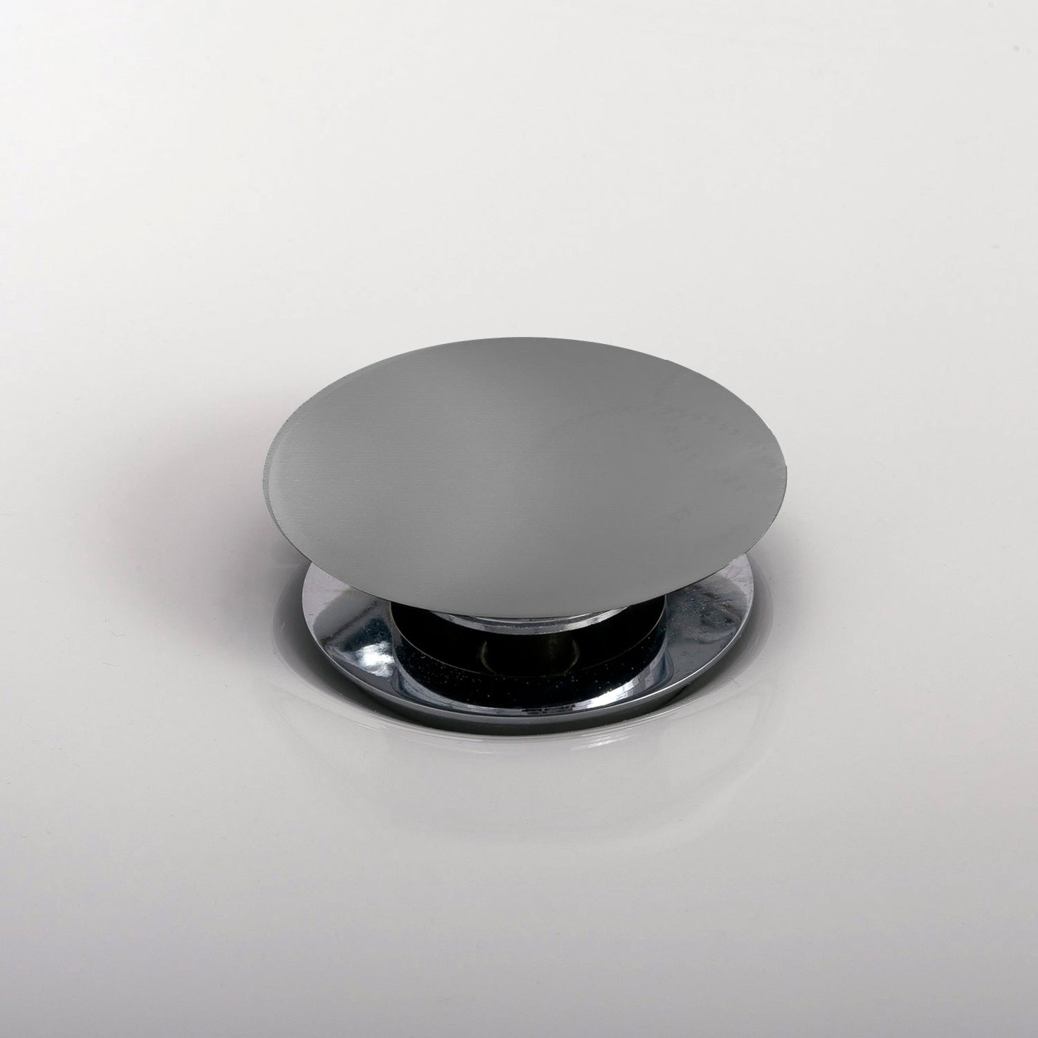 DAX Freestanding Bath Tub Pop Up Cover and Overflow Ring Brush Nickel ...