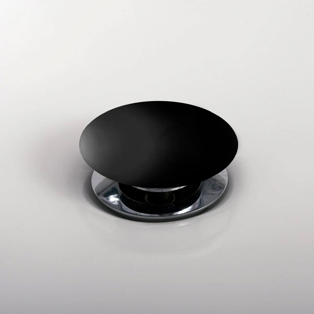 DAX Freestanding Bath Tub Pop Up cover and Overflow Ring Matt Black ...