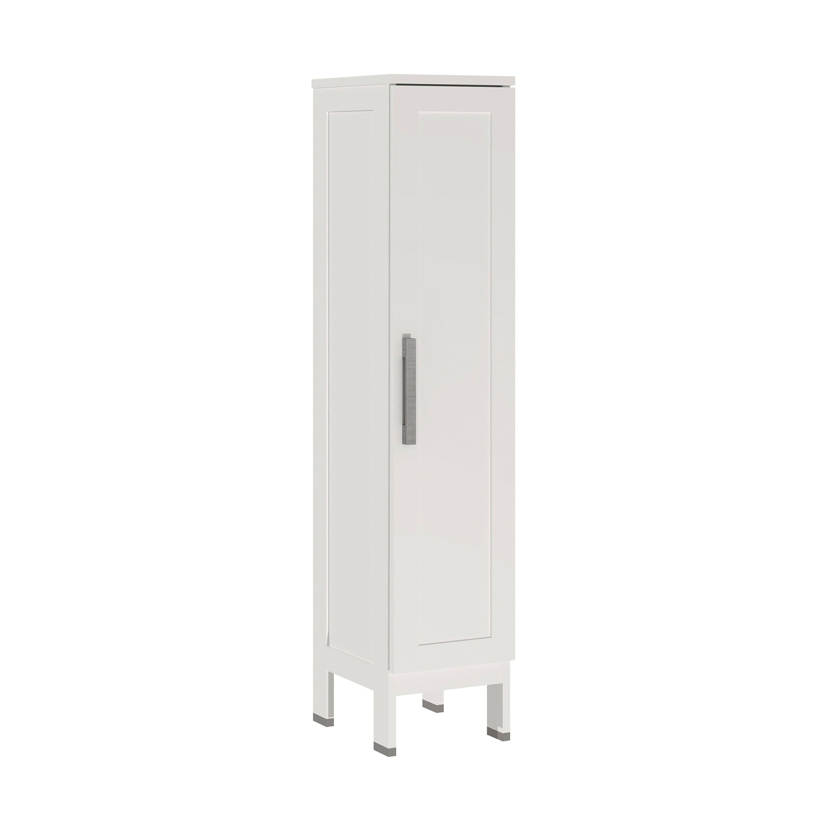 DAX Lakeside Side Cabinet 57 Inches Height White - Walmart.com
