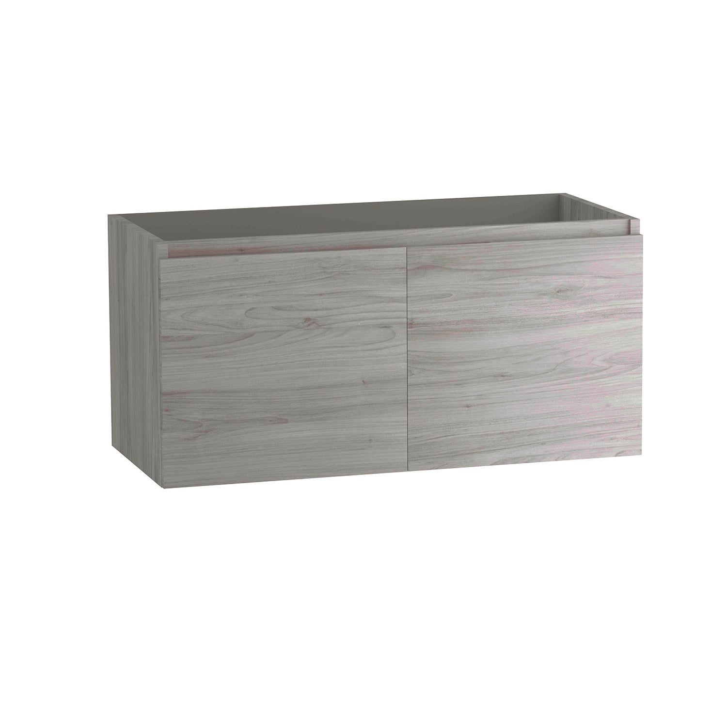 DAX Malibu Engineered Wood and Porcelain Onix Basin with Double Vanity ...