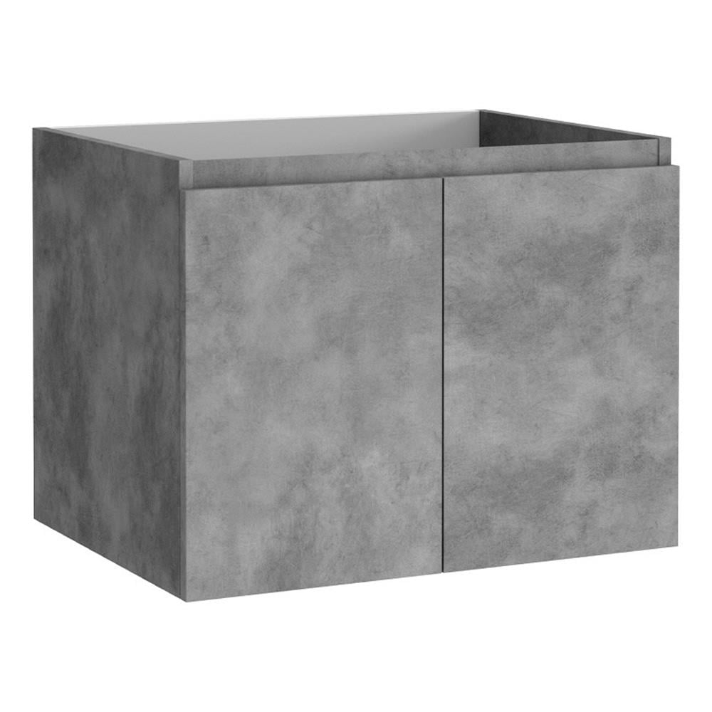 DAX Malibu Vanity Cabinet 24 In Cement w/ Onix Basin - Walmart.com