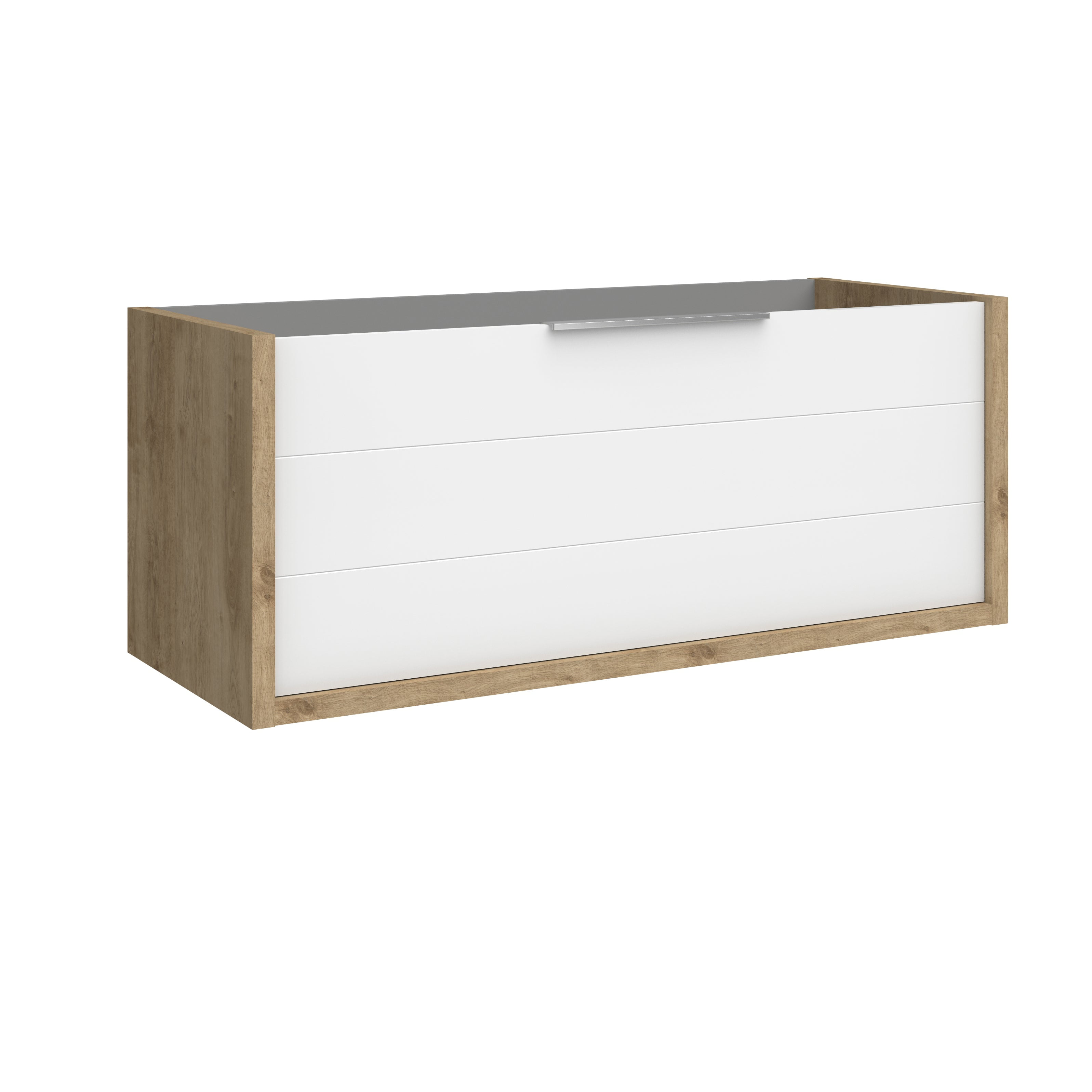 DAX Modena Vanity Cabinet with Glossy Toscana Basin and 2 Drawers, 48 ...