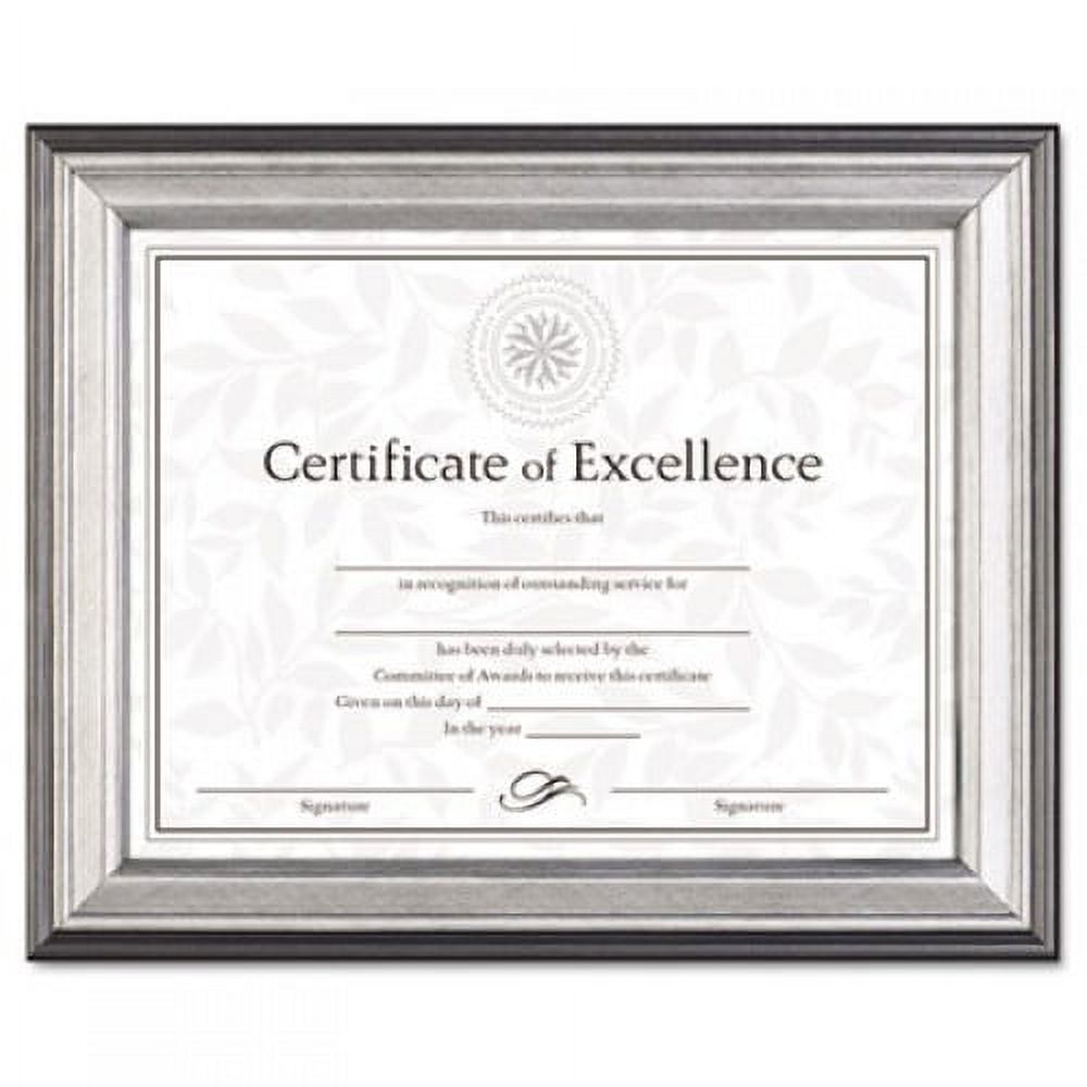 DAX N15783NT Charcoal/Nickel-Tone Document Frame - Walmart.com