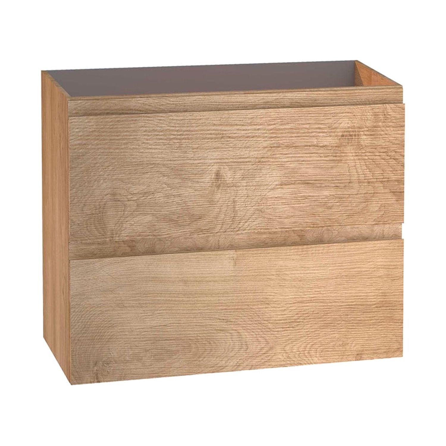 DAX Pasadena Engineered Wood Single Vanity Cabinet, 24", Oak - Walmart.com