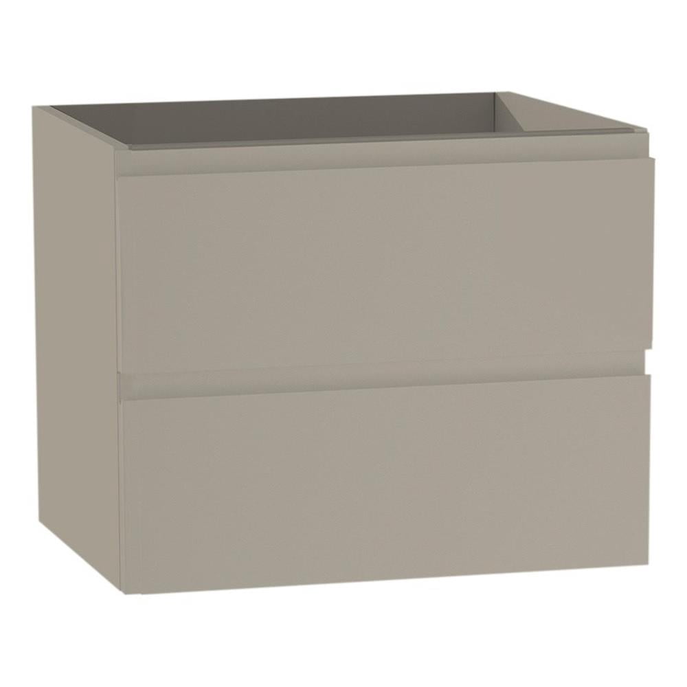 DAX Pasadena Single Vanity Cabinet 24 Inches Matt Mink w/ Onix Basin ...