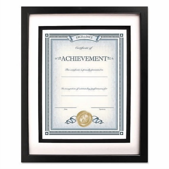 DAX Solid Wood Float Frame, 8 x 10, Black - Walmart.com