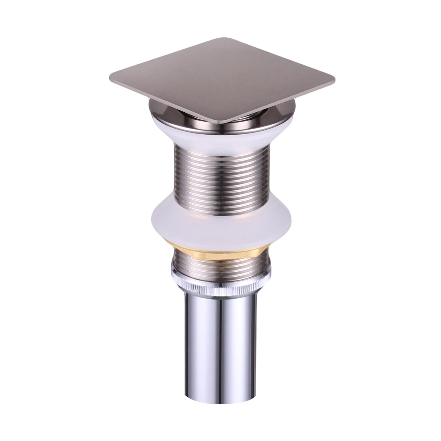 DAX Square Vanity Sink Pop up Drain without Overflow - Walmart.com