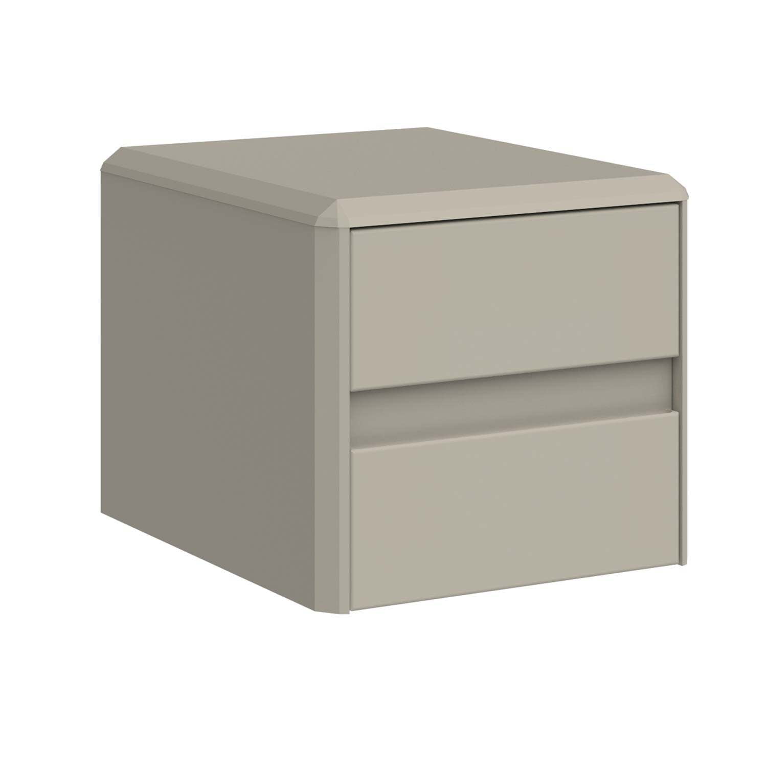 DAX Lambda Vanity Cabinet 32 Inches Oak with White Relieve Drawer ...