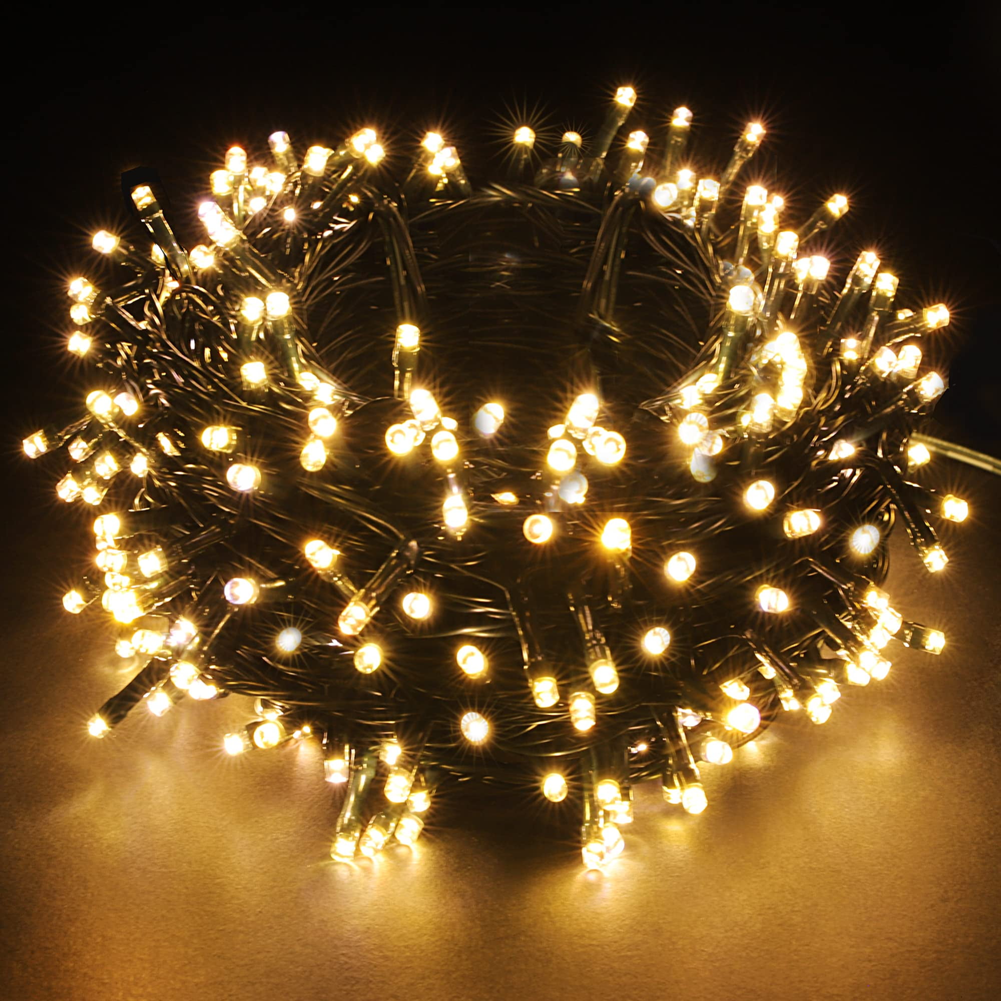 DAYBETTER 196FT Fairy Lights Plug In, 600 Led Starry Twinkle String ...