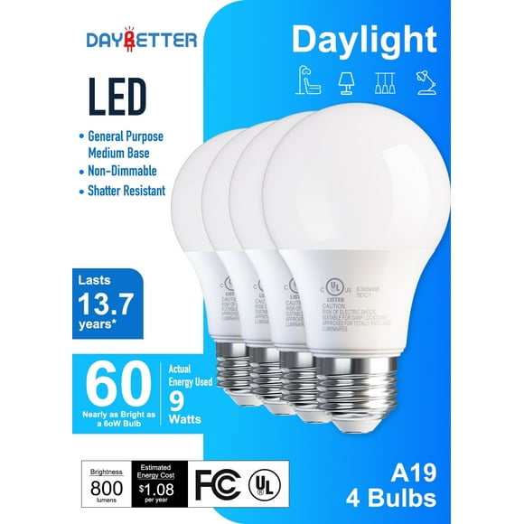 60 Watt Light Bulbs in Light Bulbs by Wattage - Walmart.com