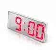 DAYBETTER Digital Alarm Clock, 3 Alarm Settings with Snooze, 12/24H ...