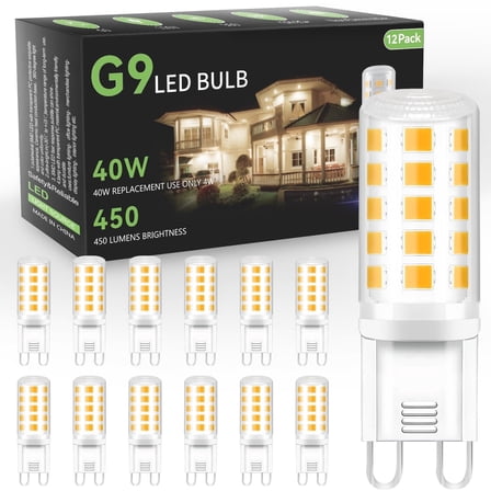 G9 Light Bulb, G9 Base Halogen Light Bulb Chandelier Bulb, For Bedroom ...