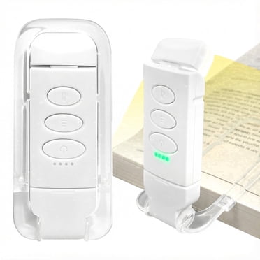 Victsing Rechargeable Book Light for Reading in Bed, 80H Reading, 3 ...