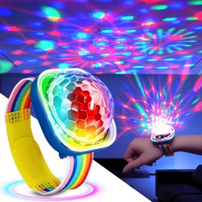 DAYBETTER Mini Disco Ball Lights, 8 Modes Sound Activated Party ...