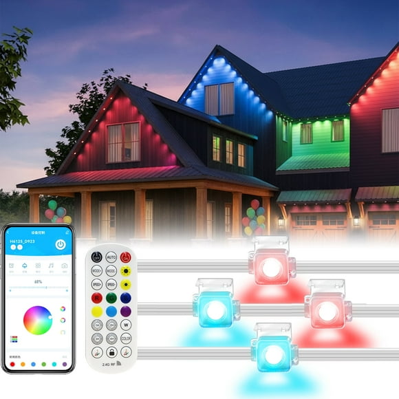 Remote Control Outdoor String Lights