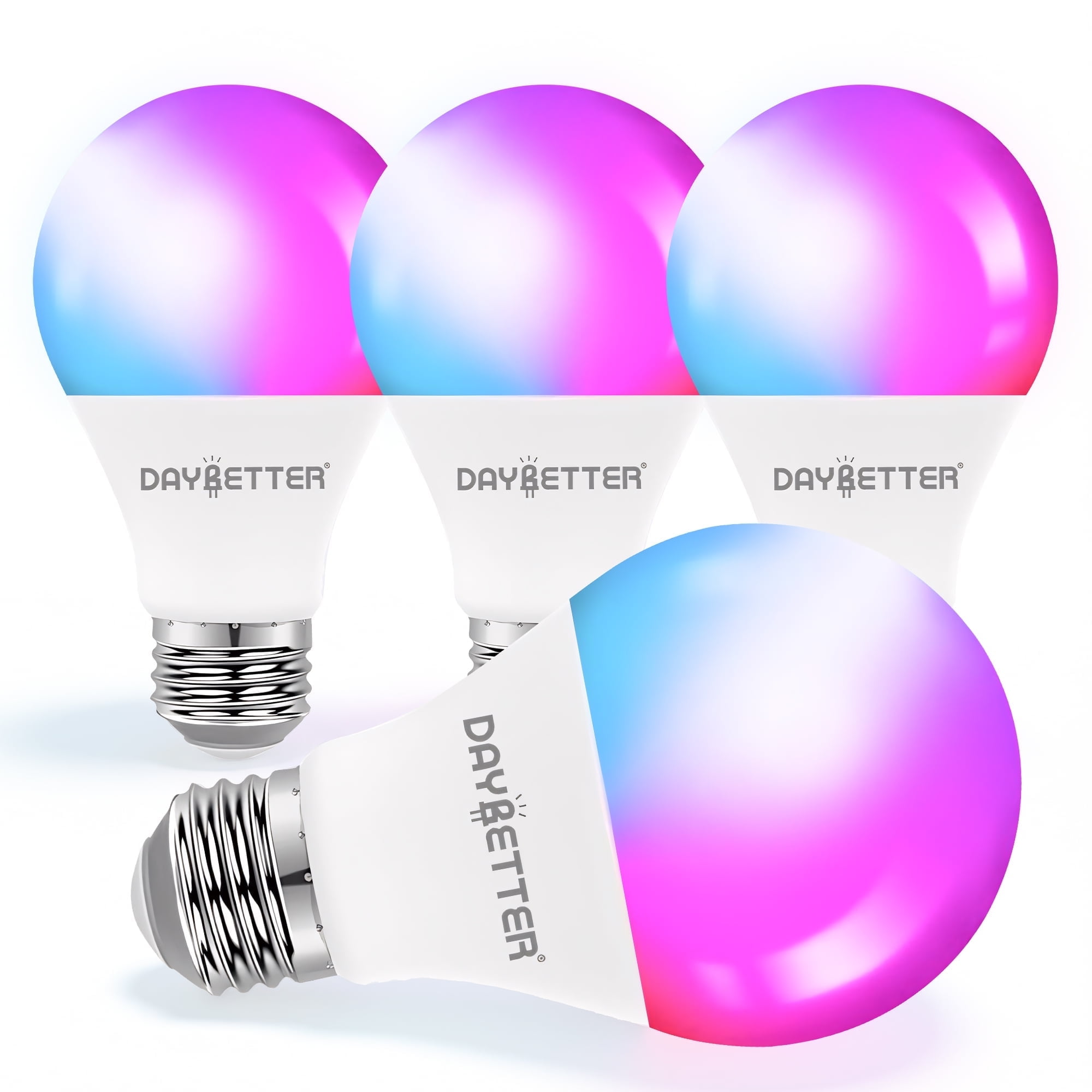 DAYBETTER Smart Light Bulbs,Wifi Color Changing LED Light Bulbs ...