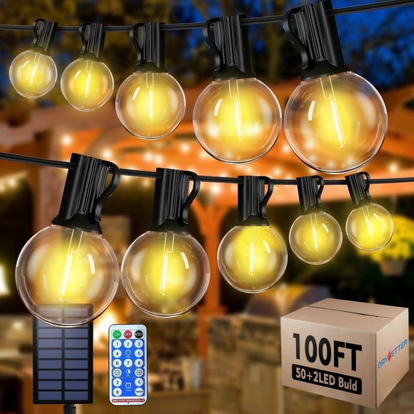Solar String Lights in Outdoor Solar Lighting - Walmart.com
